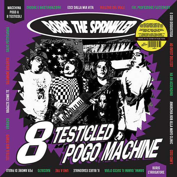 Boris The Sprinkler - 8 Testicled Pogo Machine (LP) – Stardumb Records