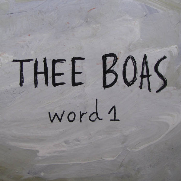 Boas, Thee - Word 1 (LP) – Stardumb Records