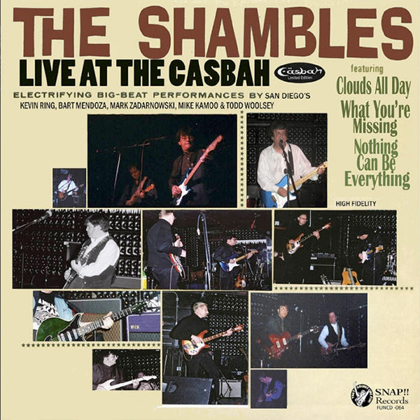 Shambles - Live At The Casbah (CD) – Stardumb Records